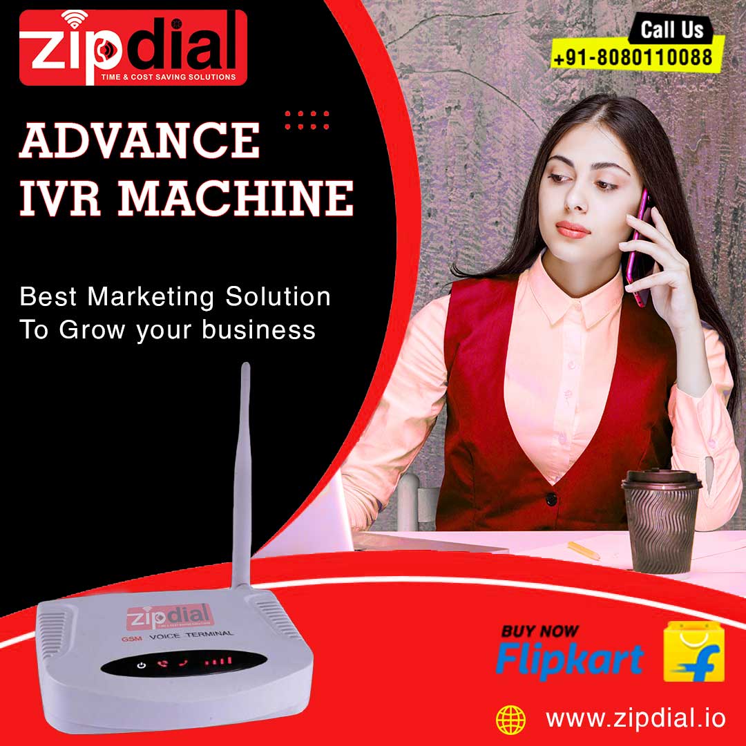 IVR Auto Dialer OBD and Voice Call Machine Provider - Zipdial