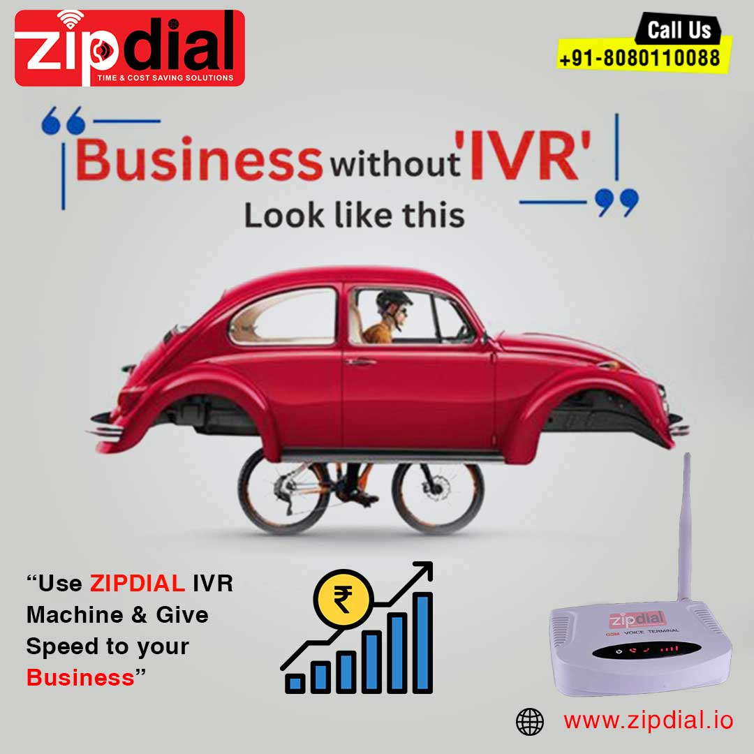 IVR Auto Dialer OBD and Voice Call Machine Provider - Zipdial