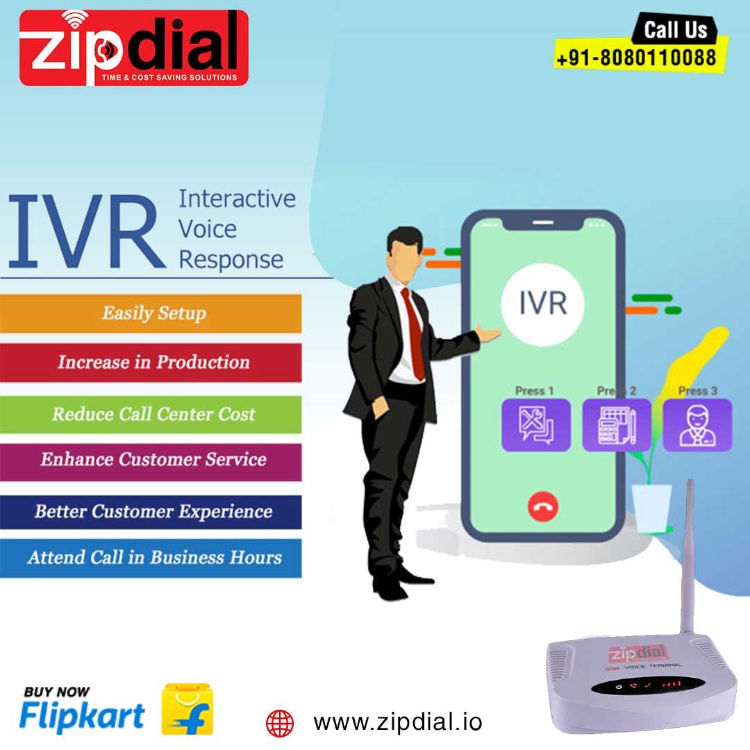 IVR Auto Dialer OBD and Voice Call Machine Provider - Zipdial