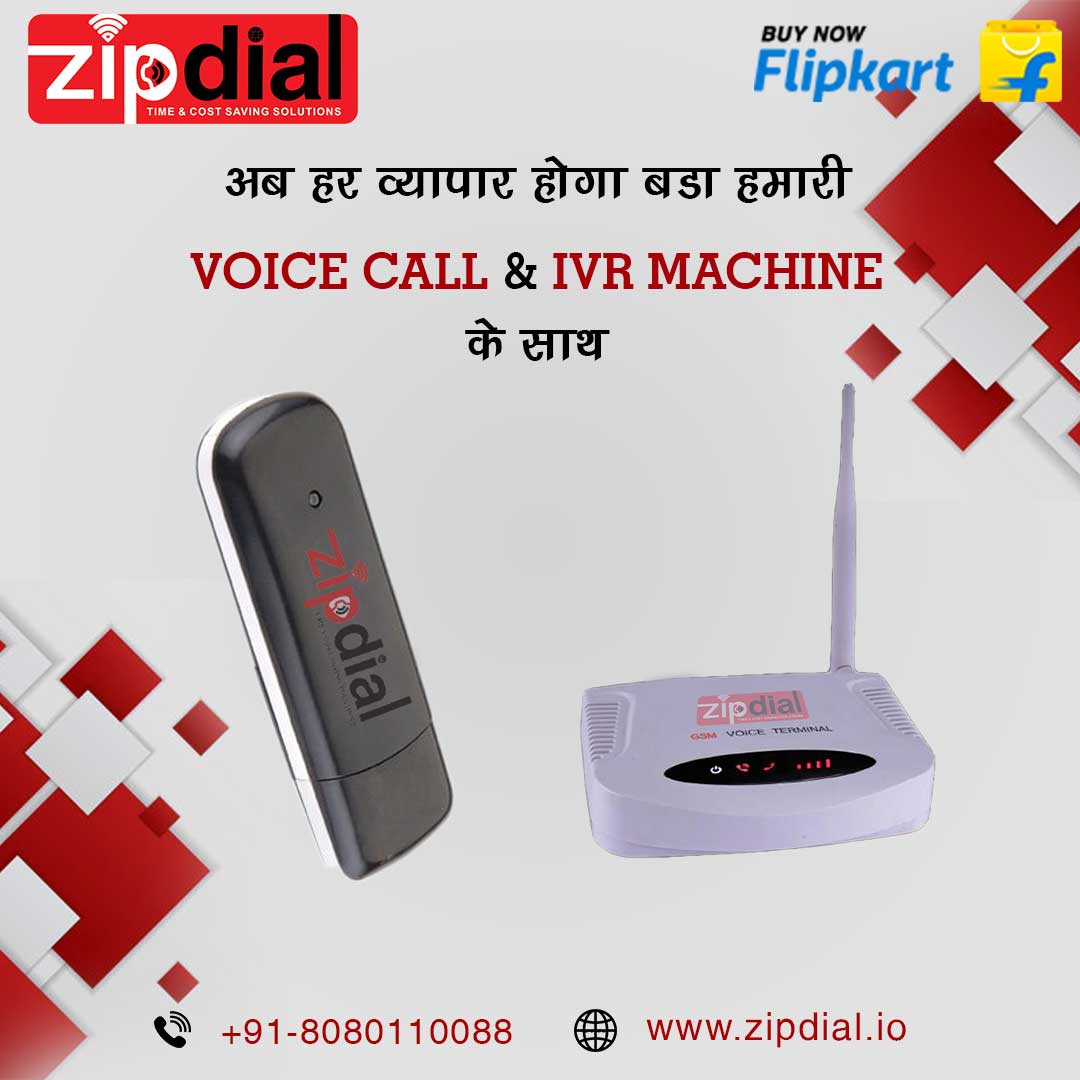 IVR Auto Dialer OBD and Voice Call Machine Provider - Zipdial