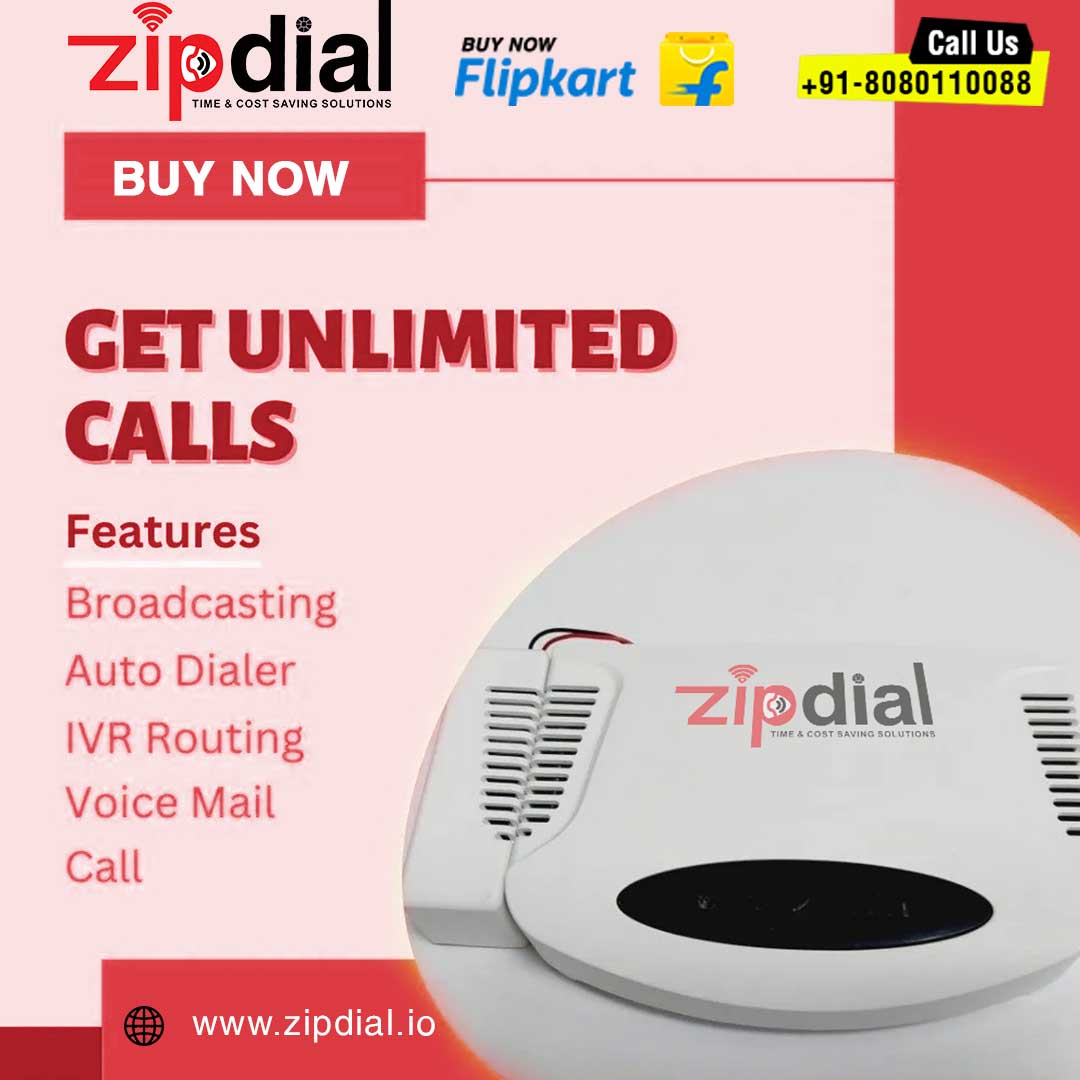 IVR Auto Dialer OBD and Voice Call Machine Provider - Zipdial